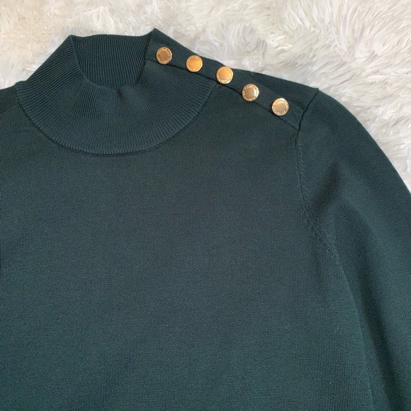Calvin Klein | Tops | Emerald Green Calvin Klein Size Medium Sweater ...